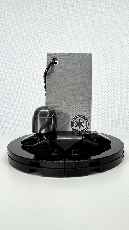 LEGO MOC Beskar keychain vignette by thebrickway | Rebrickable - Build ...