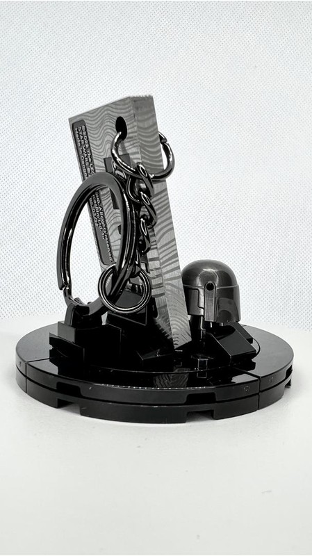 LEGO MOC Beskar keychain vignette by thebrickway | Rebrickable - Build ...