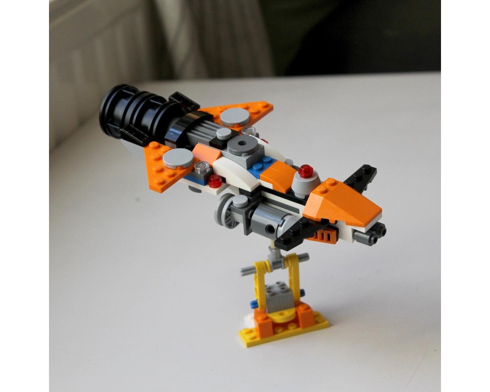 LEGO MOC-11909 lightweight Spaceship (Creator 2017) | Rebrickable ...