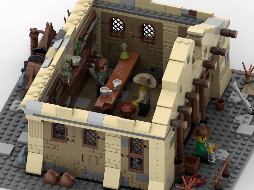 LEGO MOC Mexican Cantina by Huebre | Rebrickable - Build with LEGO