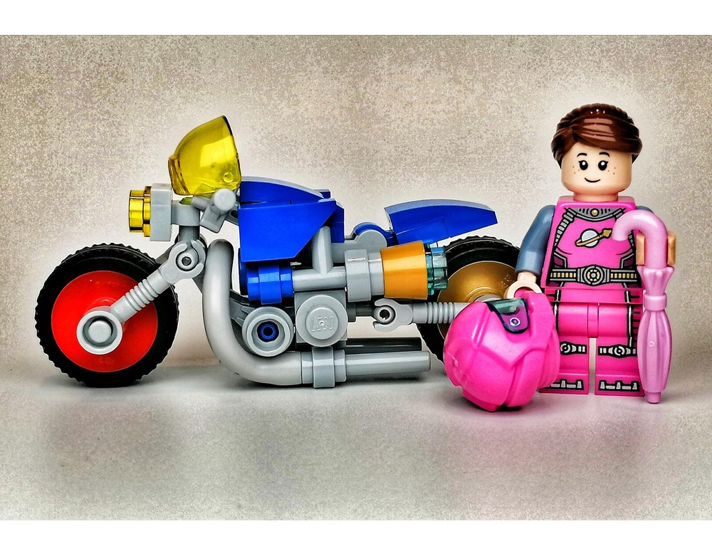 Lego Moc Neo Classic Space Nsc Motorcycle By Twainbrainbricks