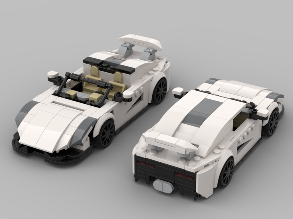 LEGO MOC Koenigsegg Regera Wing Up by SuperBrickz™ | Rebrickable ...