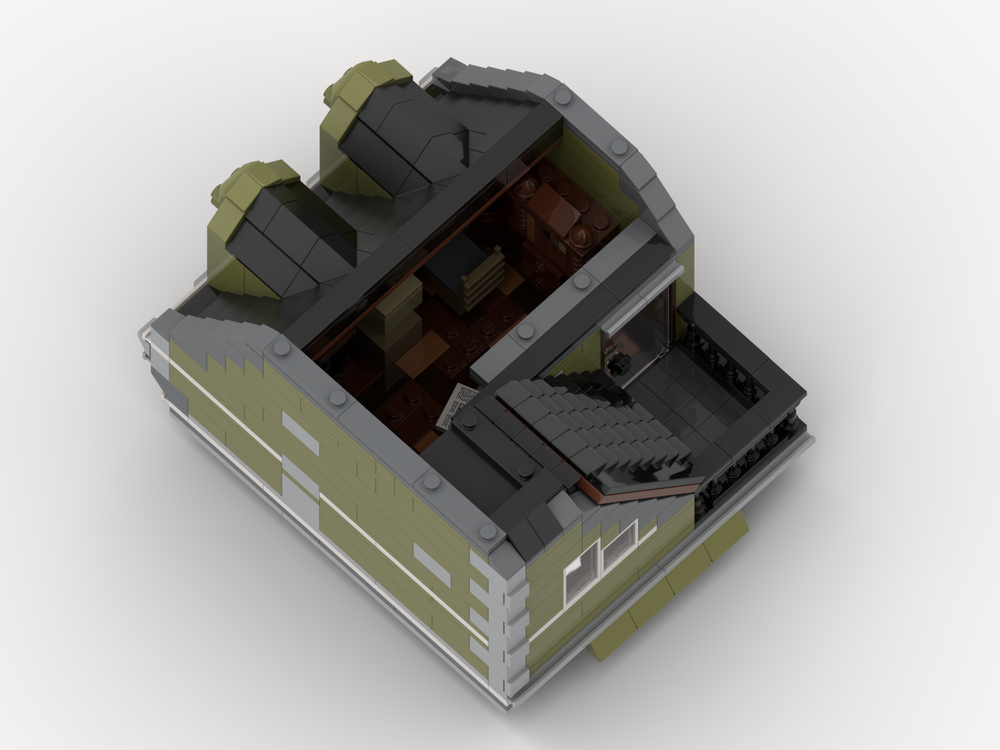 LEGO MOC Old English Town House by copernicus508 | Rebrickable - Build ...