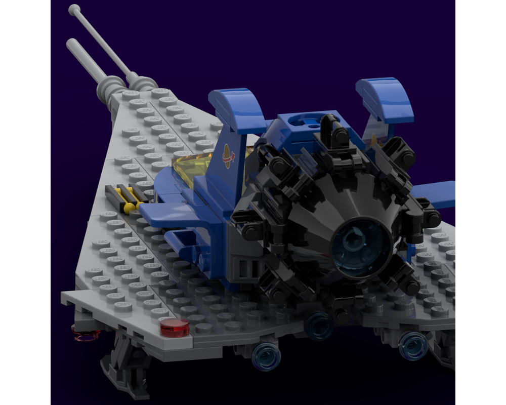 Lego Moc Neo Classic Space Ncs Spacecraft By Twainbrainbricks