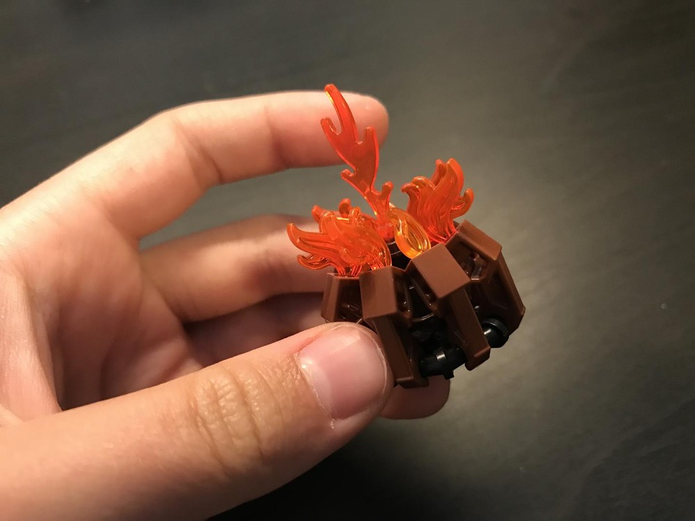 LEGO MOC-119142 Lego Campfire by BlueMandoBricks | Rebrickable - Build ...