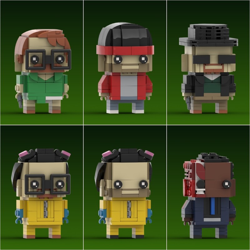 LEGO MOC Breaking Bad Custom Brickheadz Collection by DrBrickheadz ...