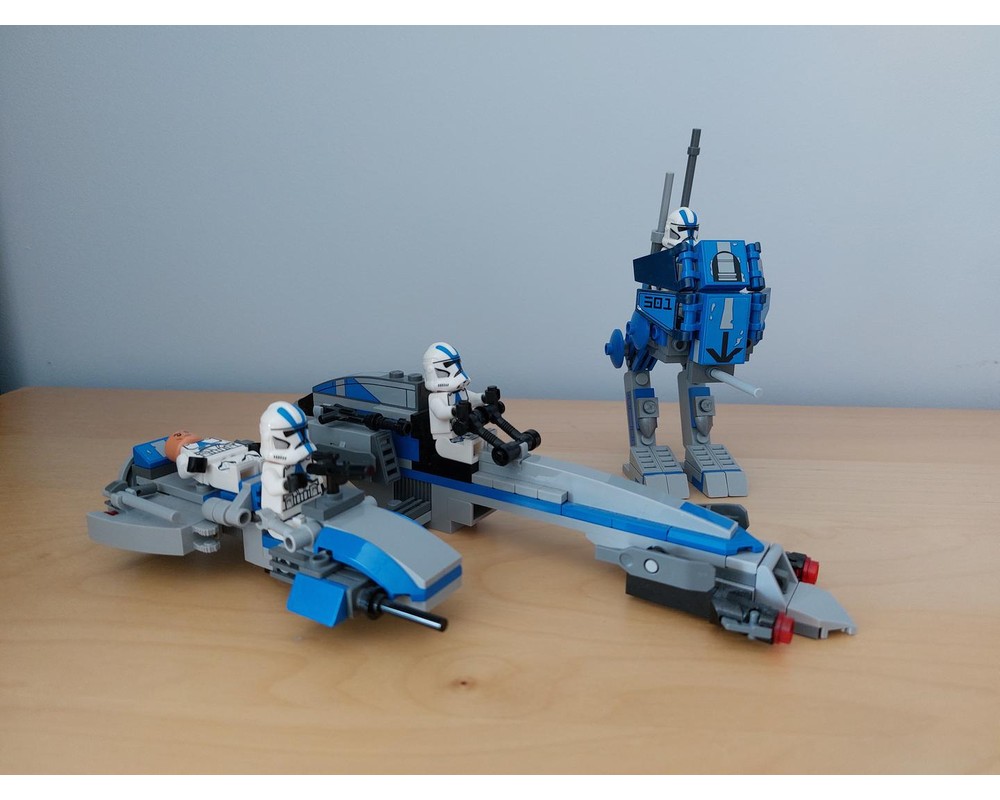 LEGO MOC 501st Legion Alternative At RT and Speeder by wb_lego ...