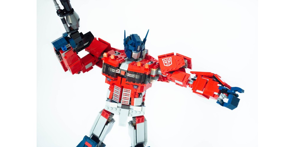 Lego Moc 10302 Optimus Prime Bundle Idw Donfig Ver And Bumblebee Ver