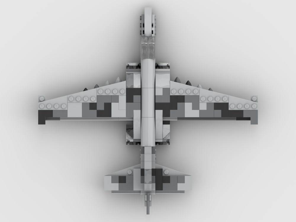 LEGO MOC Su-25 M1 (UKRAINIAN livery) Grach / Frogfoot Mini-Scale by ...