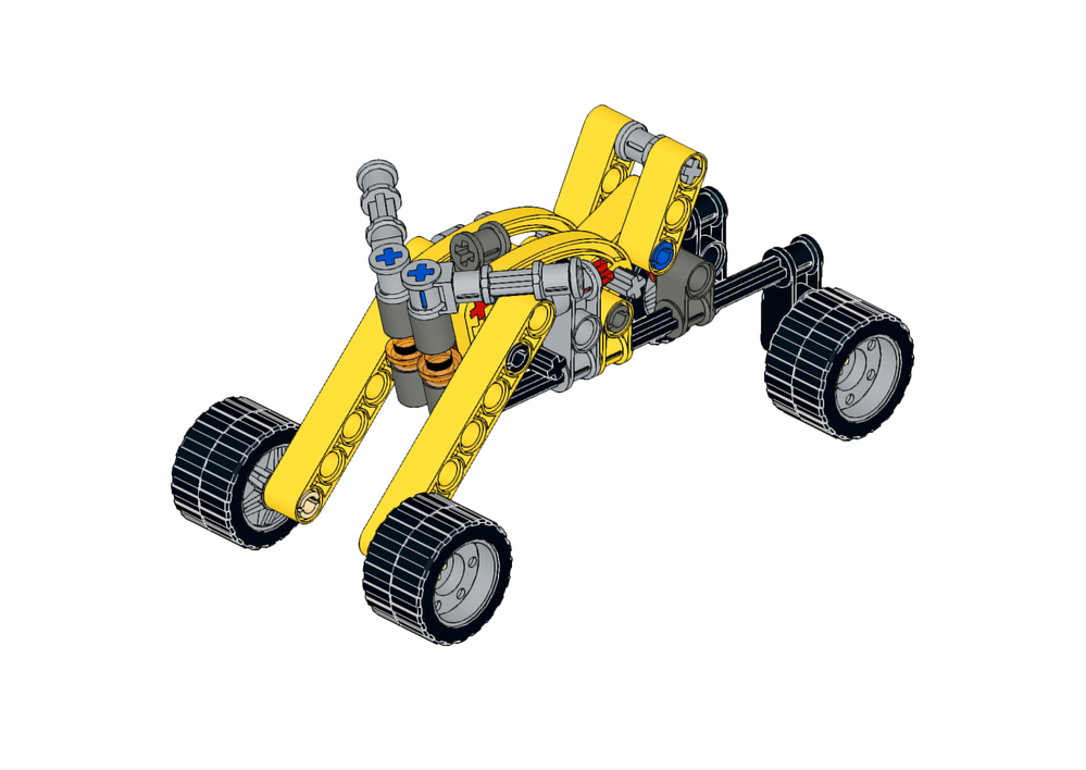 LEGO MOC Cyber Quad Long by NARP | Rebrickable - Build with LEGO