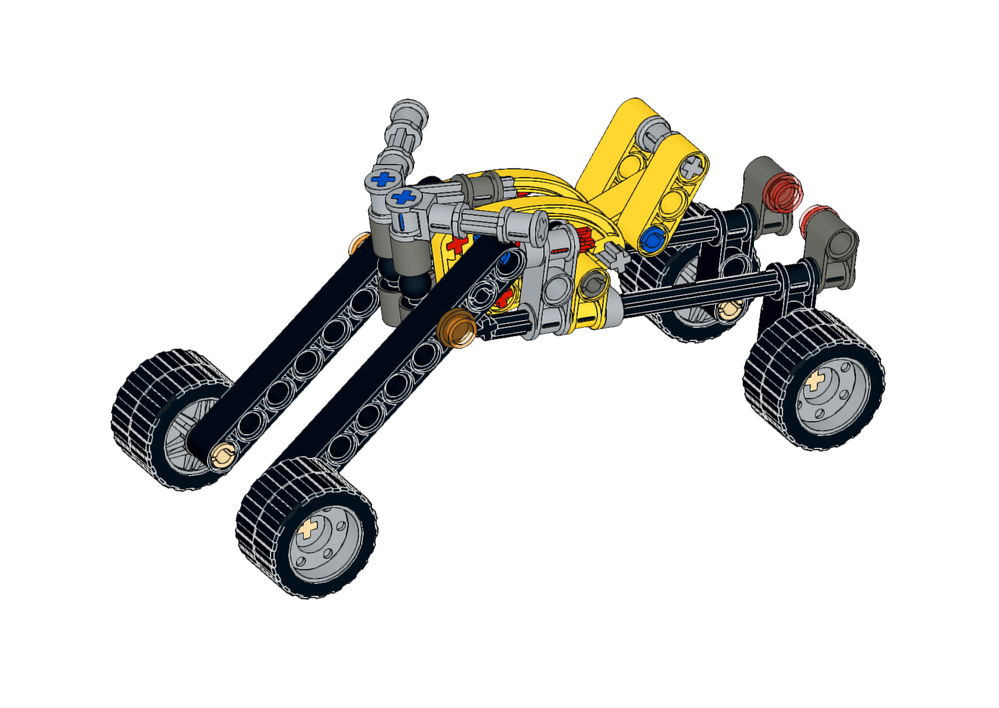 LEGO MOC-119230 Cyber Quad UltraLong by NARP | Rebrickable - Build with ...