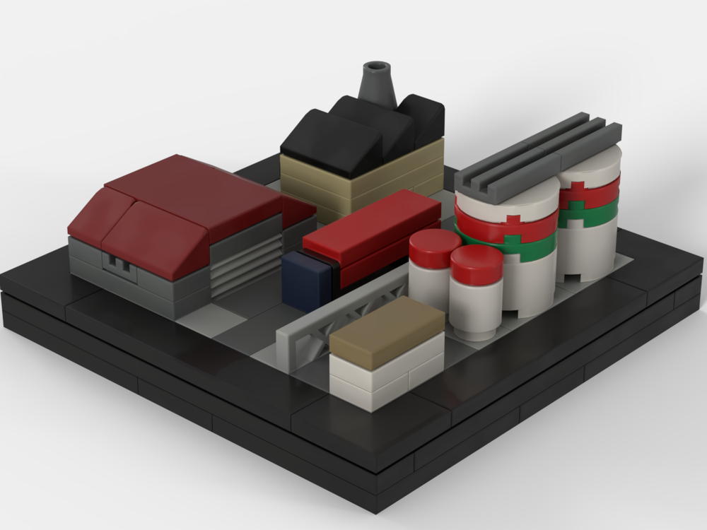 LEGO MOC Industrial Area by Karst86 | Rebrickable - Build with LEGO