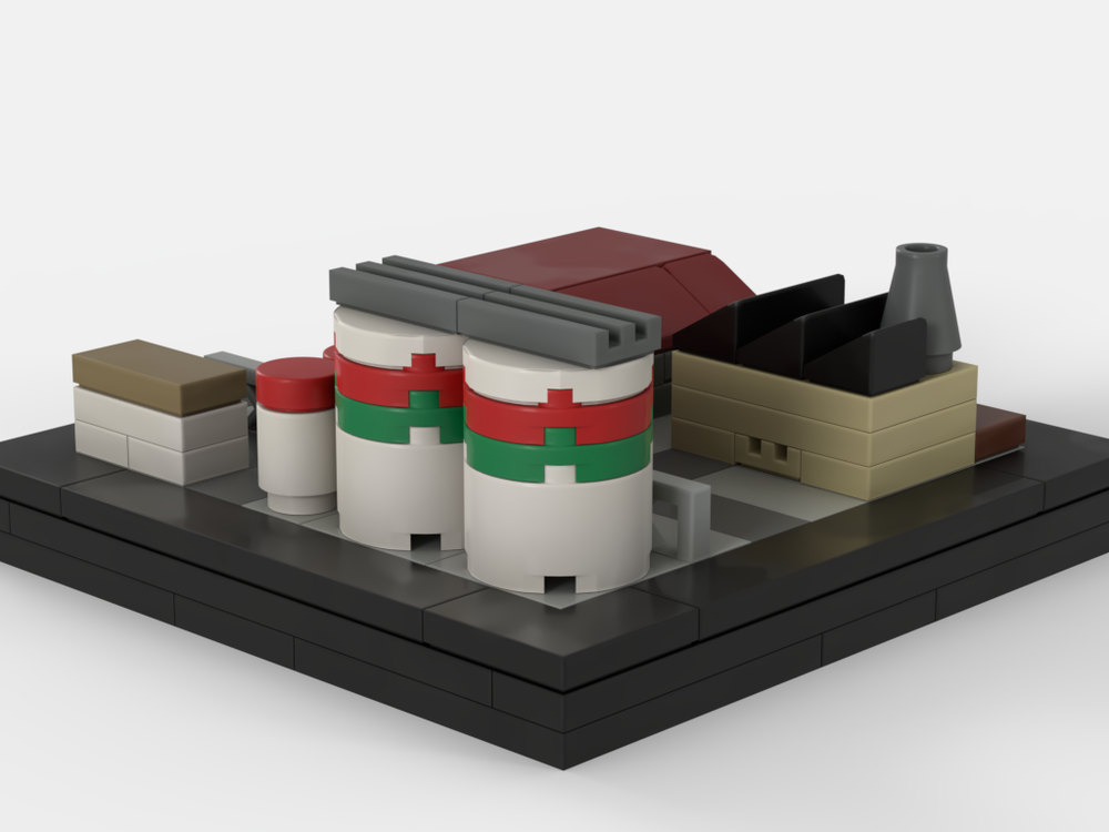 LEGO MOC Industrial Area by Karst86 | Rebrickable - Build with LEGO