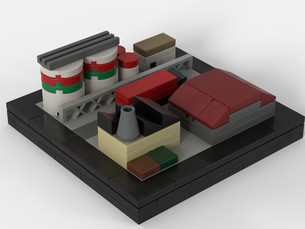 LEGO MOC Industrial Area by Karst86 | Rebrickable - Build with LEGO