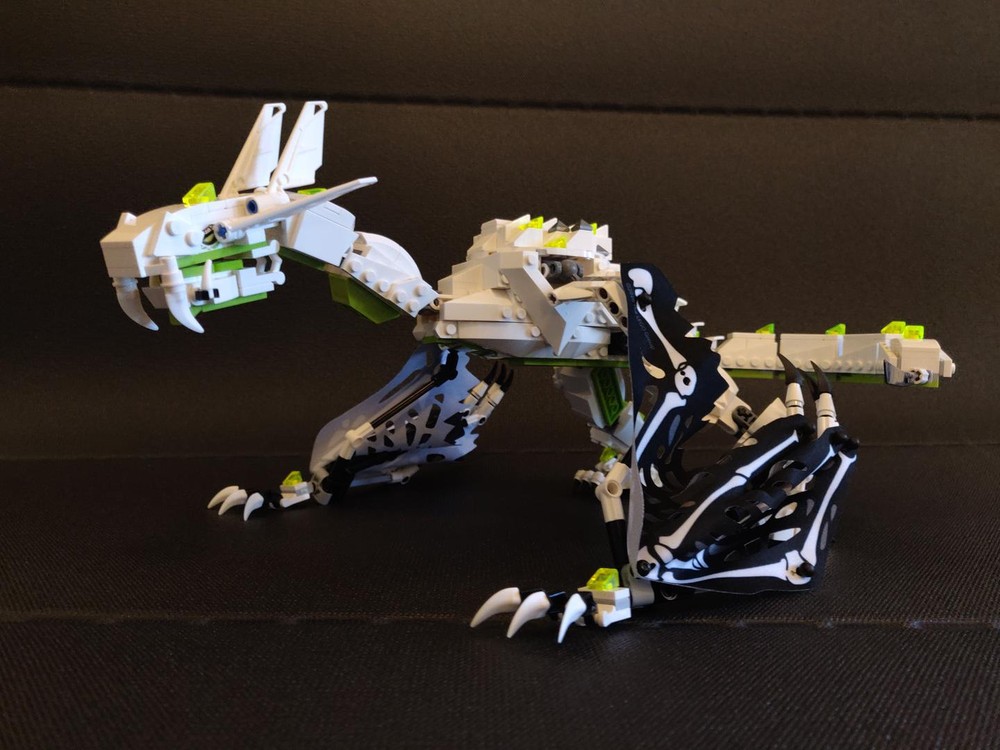 LEGO MOC Bone Wyvern by legoguy08 | Rebrickable - Build with LEGO