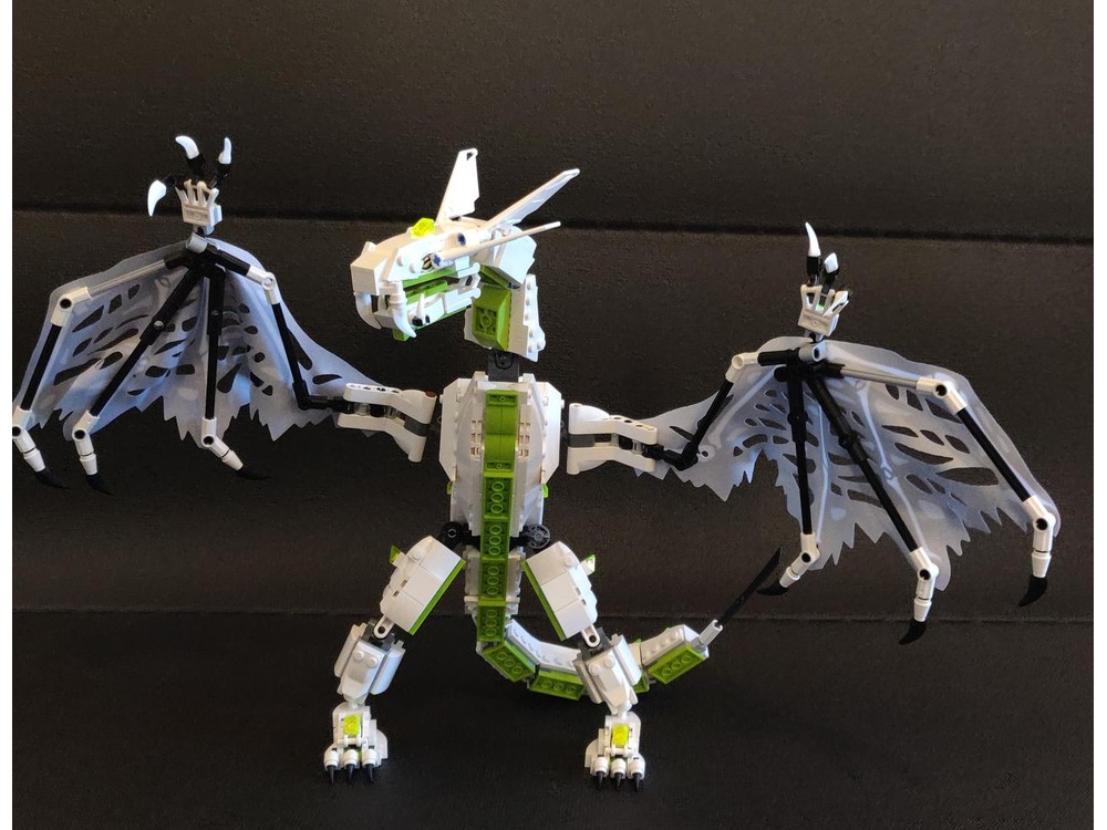 LEGO MOC Bone Wyvern by legoguy08 | Rebrickable - Build with LEGO
