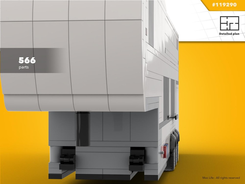 LEGO MOC Fifth wheel camper with ATV by MocLife | Rebrickable - Build ...