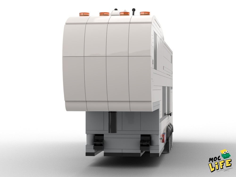 LEGO MOC Fifth wheel camper with ATV by MocLife | Rebrickable - Build ...