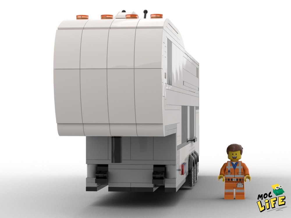 LEGO MOC Fifth wheel camper with ATV by MocLife | Rebrickable - Build ...
