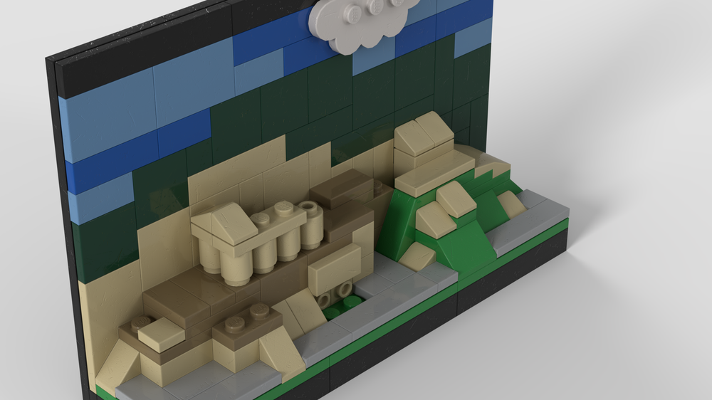 LEGO MOC Athens Postcard by biopticmarzk | Rebrickable - Build with LEGO