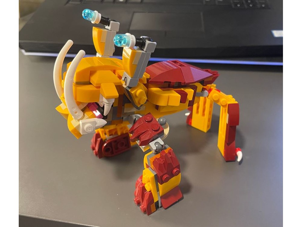 LEGO MOC THE BEAST by eric_nunya | Rebrickable - Build with LEGO