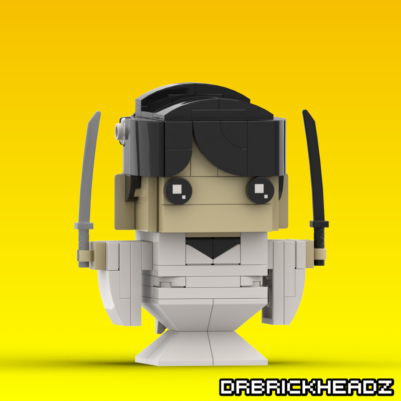 LEGO MOC O-Ren Ishii (Kill Bill) Custom Brickheadz by DrBrickheadz ...