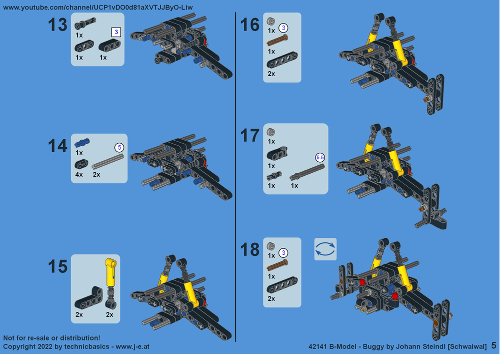 Lego Moc 42141 B Model Baja Buggy By Technicbasics Rebrickable