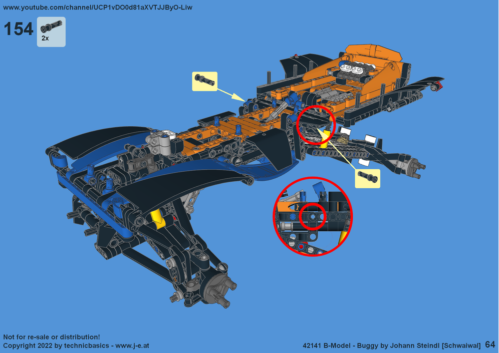 Lego Moc 42141 B Model Baja Buggy By Technicbasics Rebrickable