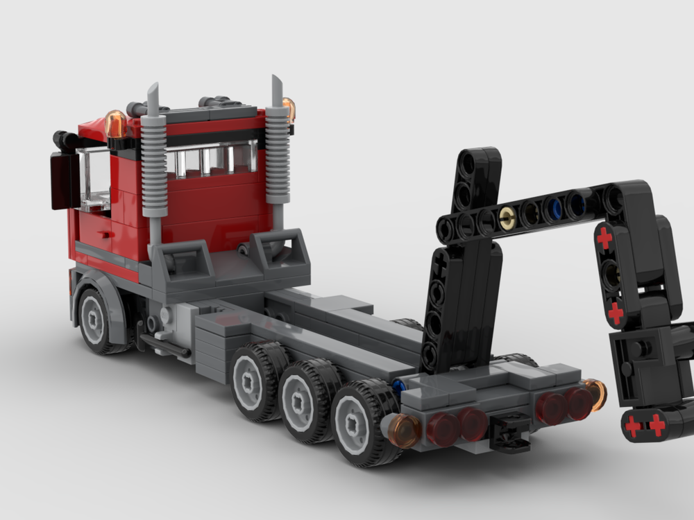 Lego Moc Container Lkw Legocity Style By Mark19817 Rebrickable