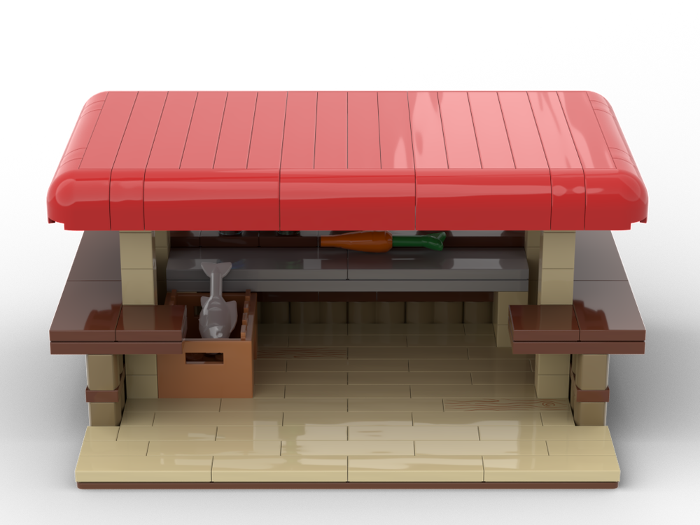 LEGO MOC-119372 Minifig scale modular ramen shop by Viernes ...
