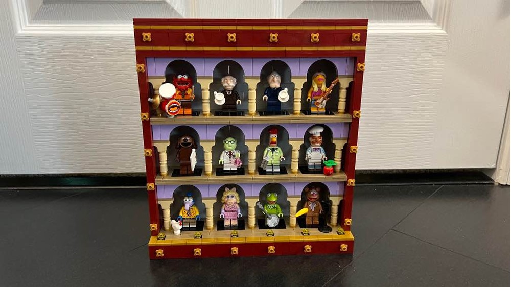 LEGO MOC Muppet Display Stage by frug | Rebrickable - Build with LEGO