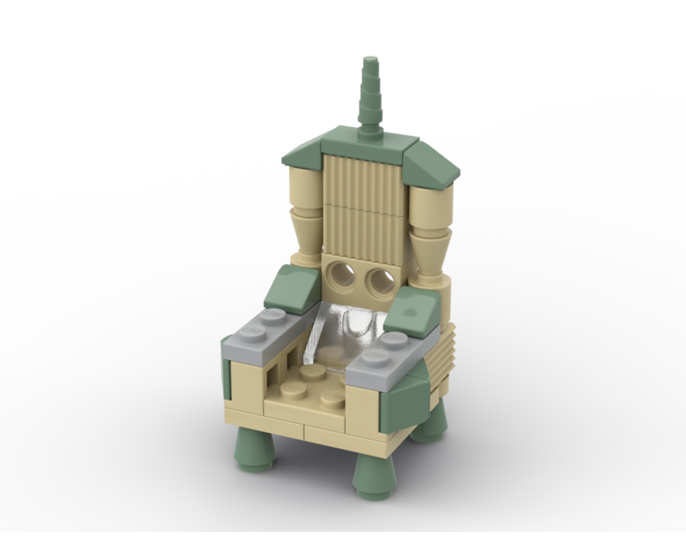 Lego Moc 30435 Throne By Pocmoc Rebrickable Build With Lego