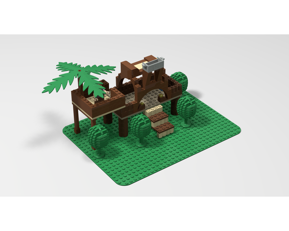 LEGO MOC Lego Treehouse by Mindstormsmaster | Rebrickable - Build with LEGO