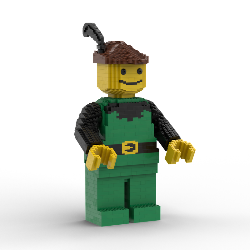 LEGO MOC Forestman Maxifigure by BrickLenssen | Rebrickable - Build ...