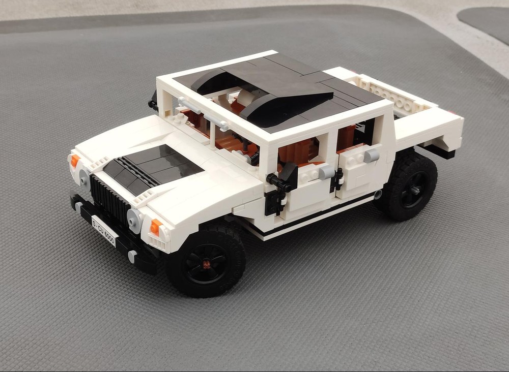 LEGO MOC 10295 Hummer H1 by Kirvet | Rebrickable - Build with LEGO