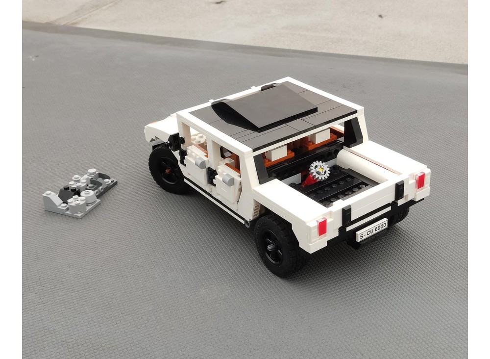 Lego Moc 10295 Hummer H1 By Kirvet Rebrickable Build With Lego