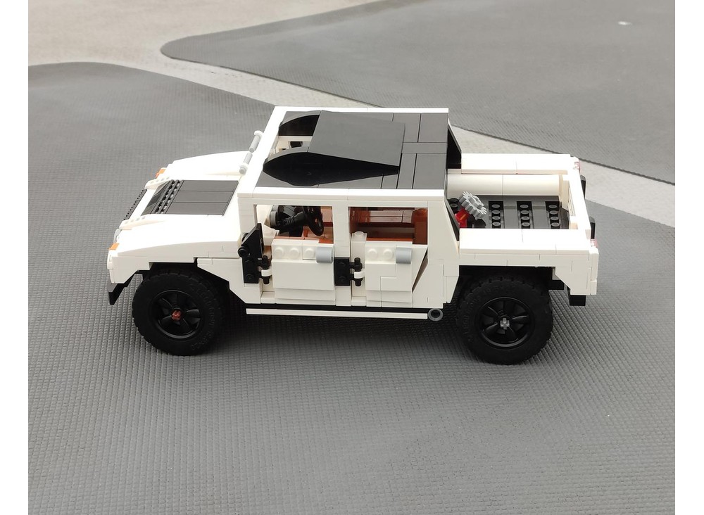 Lego Moc 10295 Hummer H1 By Kirvet Rebrickable Build With Lego