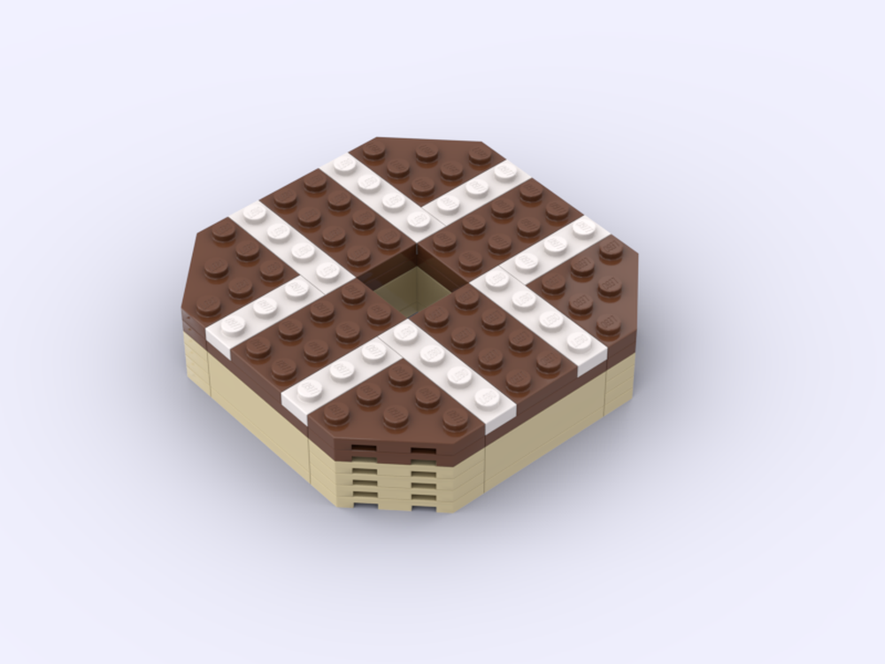 LEGO MOC Chocolate donut by Ivaskovskiy - SM garage | Rebrickable ...