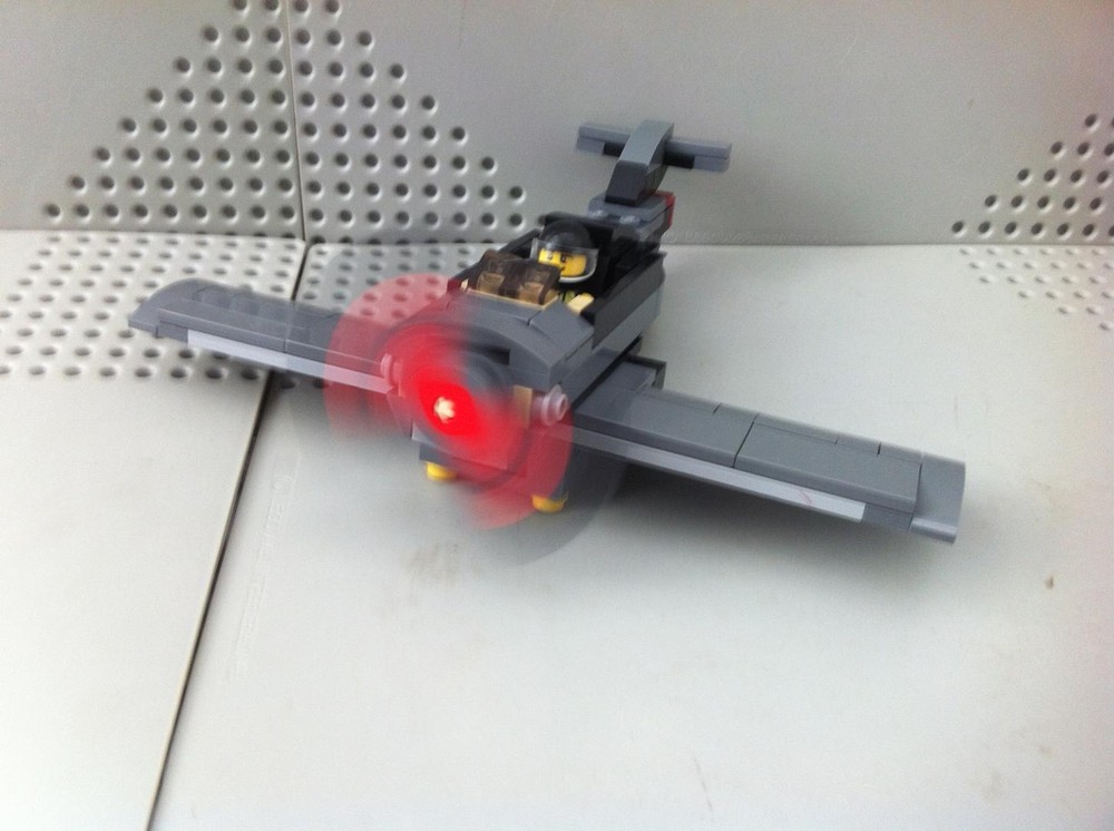 Lego Moc 75877 Prop Plane By Turbo8702 Rebrickable Build With Lego