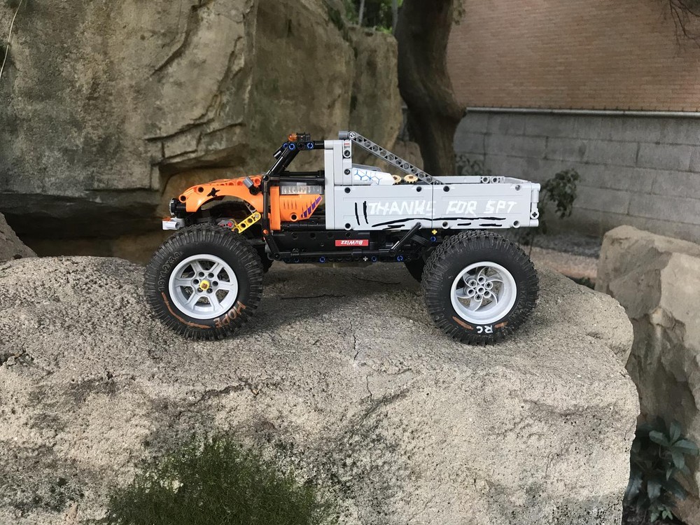 Lego Moc Lego Technic Off Road Truck Powered By A L Motor By Secon Yan