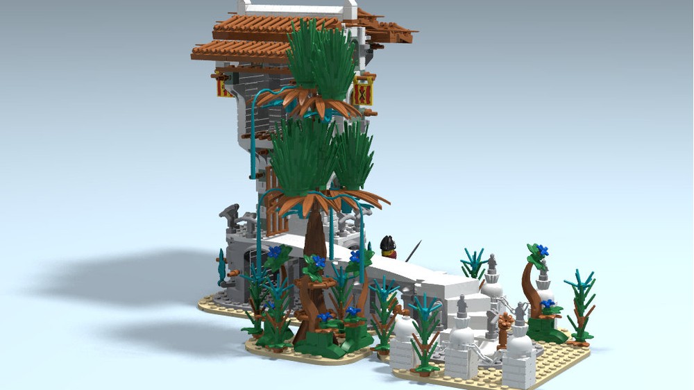 LEGO MOC South Italian Soldiers' Fort - Amalfi Coast - Pirates around ...