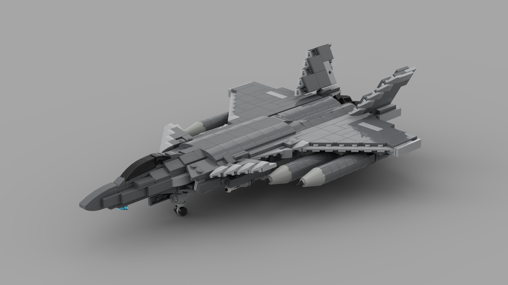 LEGO MOC PLAAF Chengdu J-20 by FlowerHUA | Rebrickable - Build with LEGO