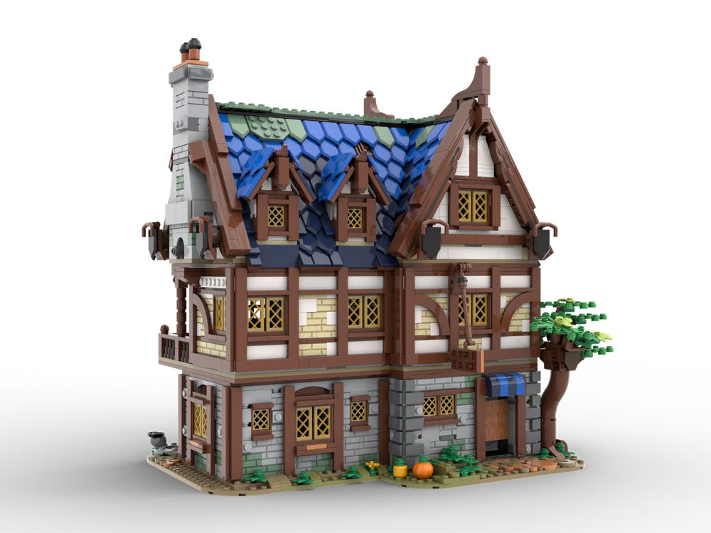 LEGO MOC Medieval Tavern & Inn by Gr33tje13 | Rebrickable - Build with LEGO