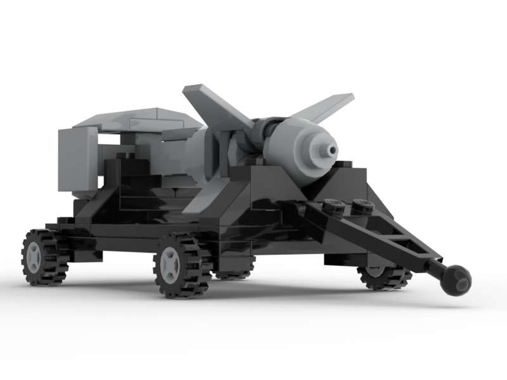 LEGO MOC PC1400X "Fritz X" | 1:33 Minifigure Scale by waffl_builds ...