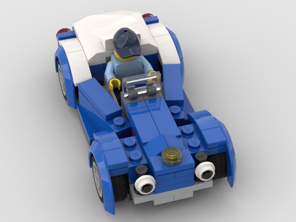 LEGO MOC 60312 - Classic Roadster by hoppepe | Rebrickable - Build with ...