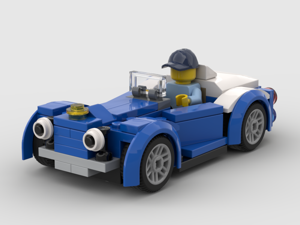 LEGO MOC 60312 - Classic Roadster by hoppepe | Rebrickable - Build with ...