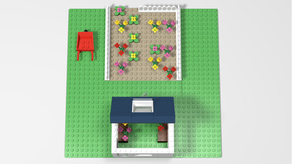 Lego Moc Lego Greenhouse And Garden By Mindstormsmaster Rebrickable