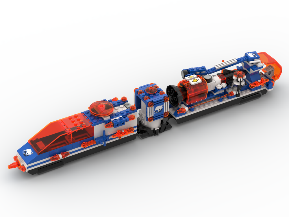 LEGO MOC Ice Planet Monorail Transport Base by paulvdb | Rebrickable ...