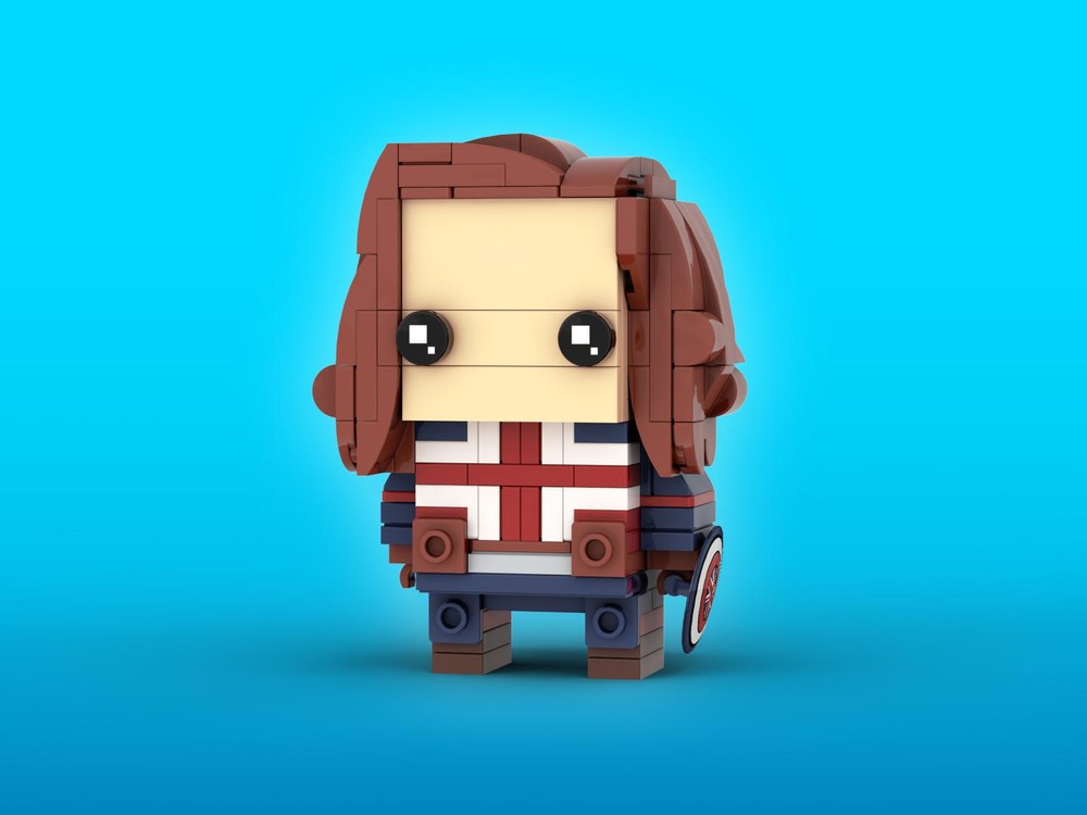 LEGO MOC Captain Carter Brickheadz LEGO MOC - Marvel Studios Doctor ...