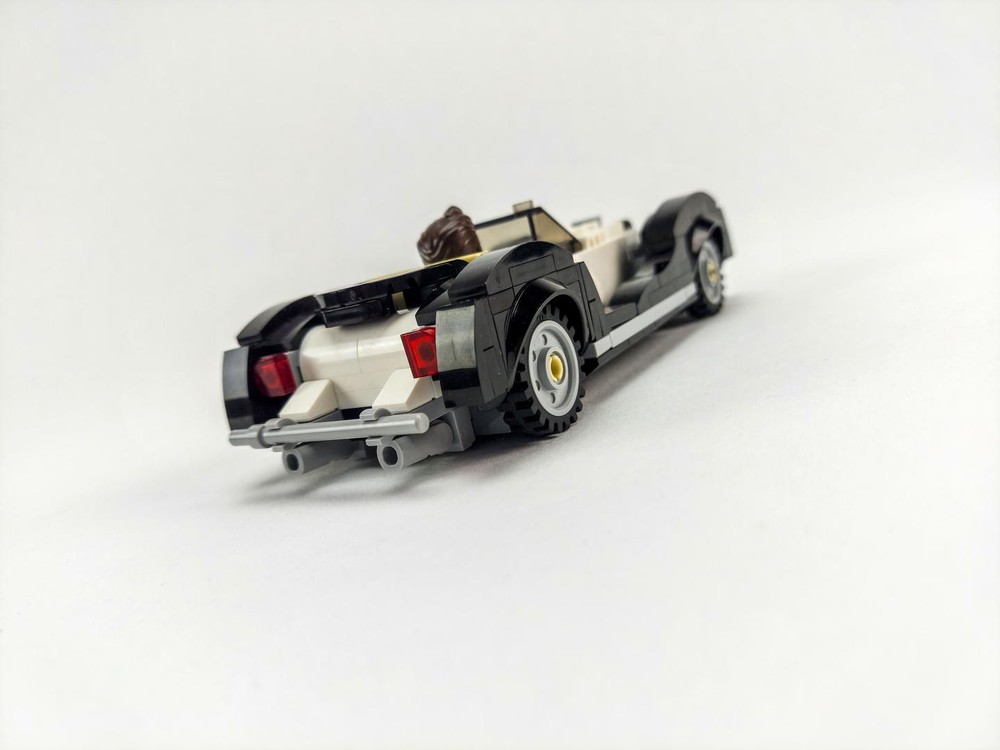 Lego Moc Vintage Sports Convertible By Sfhbricks Rebrickable Build